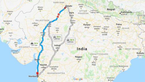 delhi-mumbai-expressway-map - Avis Blog
